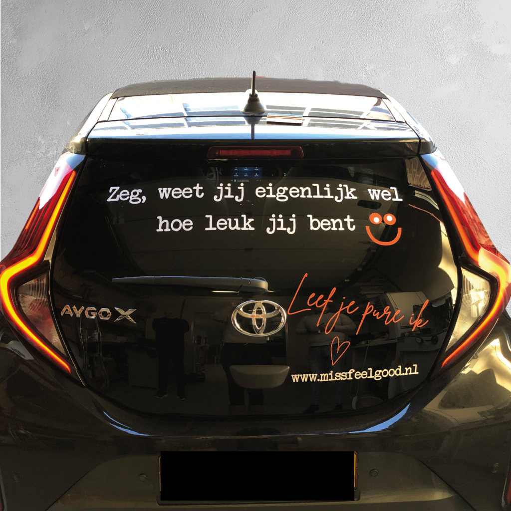 Autobestickering op maat | Ever-Idee Noordwijk