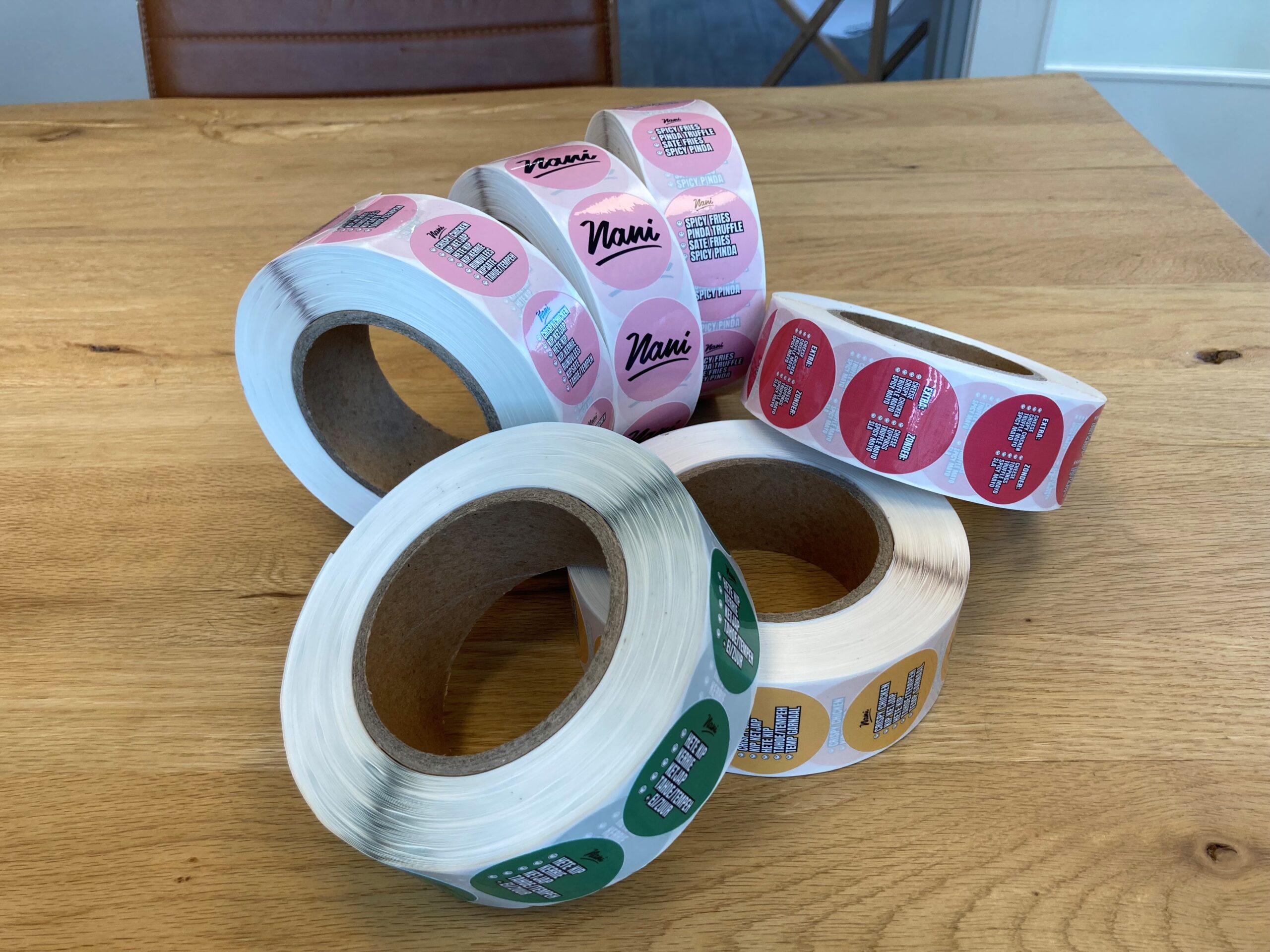 Stickers op rol laten maken | Ever-Idee Noordwijk